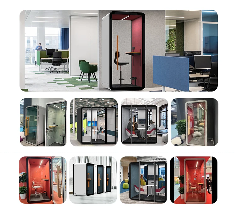 Single Seater Office Meeting Booth - Privacy & Flexibility