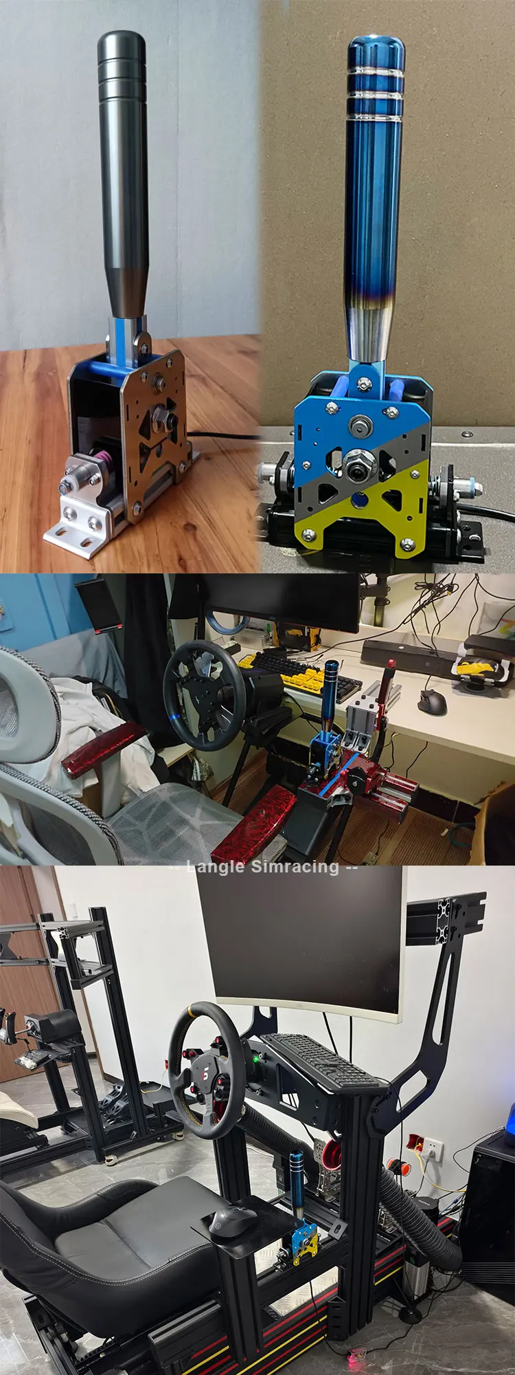 Racing Simulator Pressure Handbrake PC USB Pressure Handbrake Rally ...