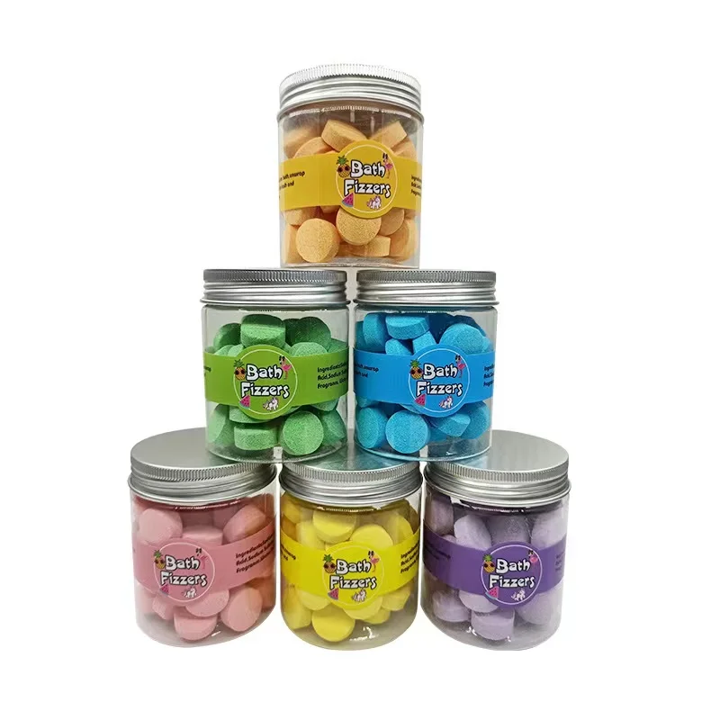 Explosive Bath Salt Effervescent Tablets,Bath Cleansing Bath Tablets,Color Essential Oil Bubble ...