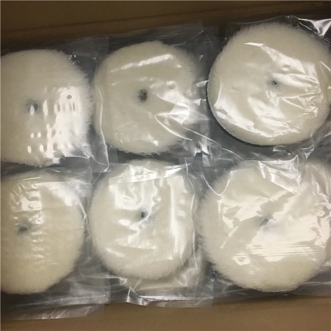 130mm 5inch Dual Action Polisher Wool Skin Buffing Pad| Alibaba.com