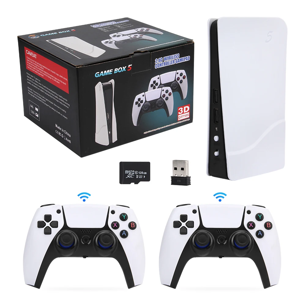 Game Box 5 - 4K Gaming Console with 30000 Games for PSP/PS1