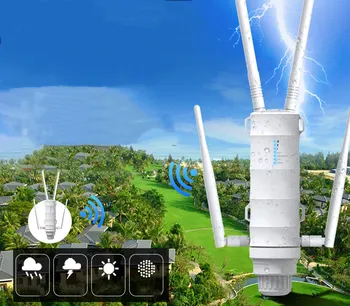 600mbps 1200mbps Wifi Repeater Access Point Wi Fi Mesh 500 M Outdoor ...