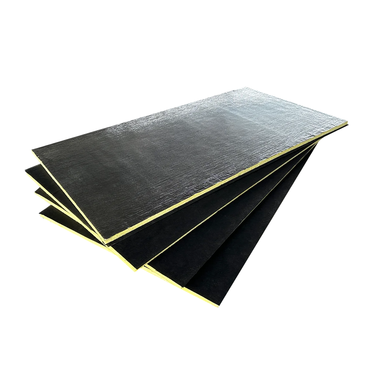 HVAC Insulation FIBERGLASS Duct Board faced with FSK or black glass ...