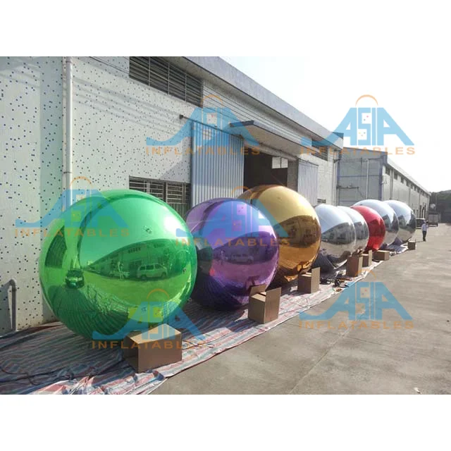 Hanging Inflatable Mirror Ball Mirror Balloon Giant Mirror Sphere For ...