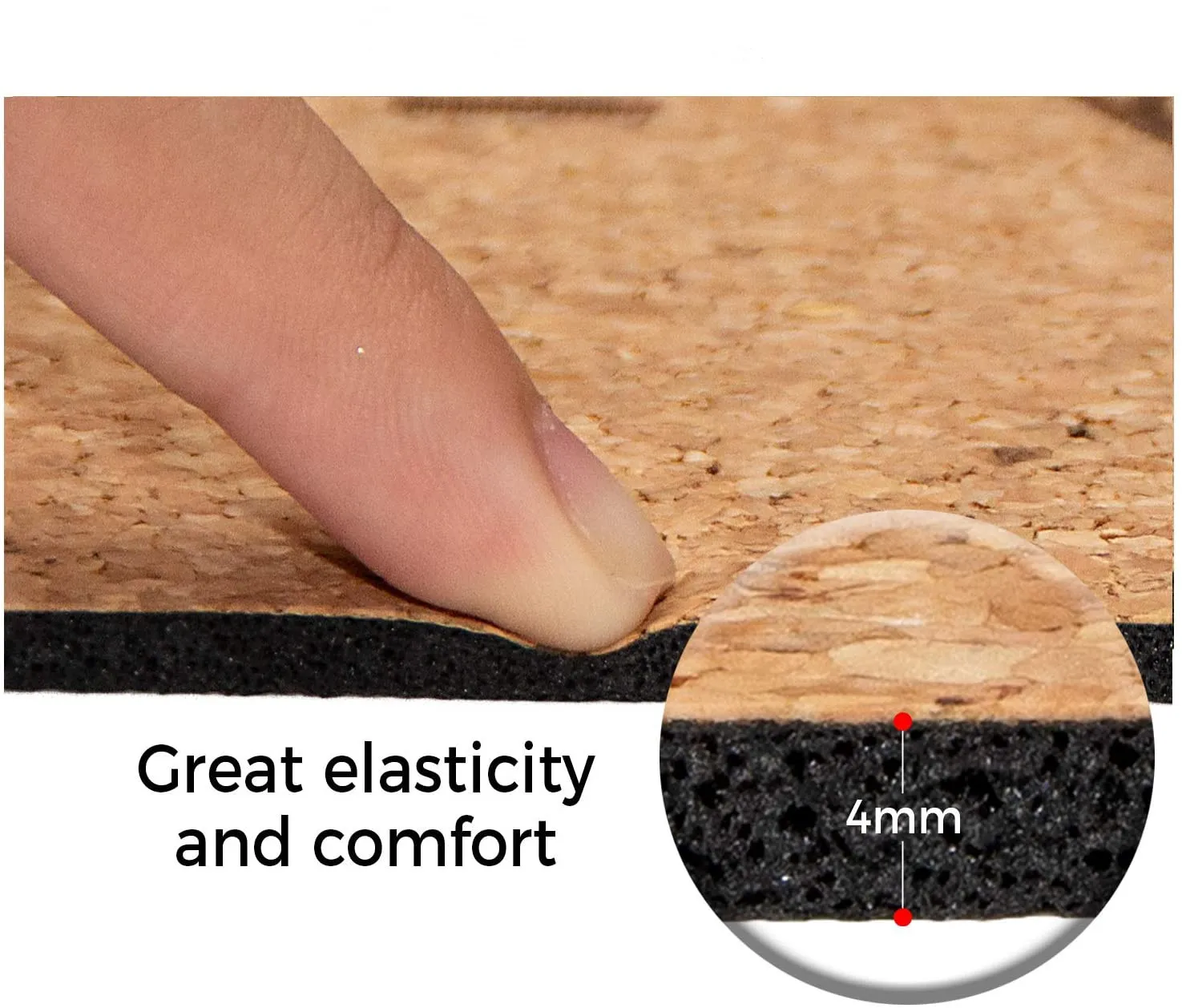 Natural Eco Friendly Cork Yoga Mat Set Wholesale Organic Yoga Cork ...