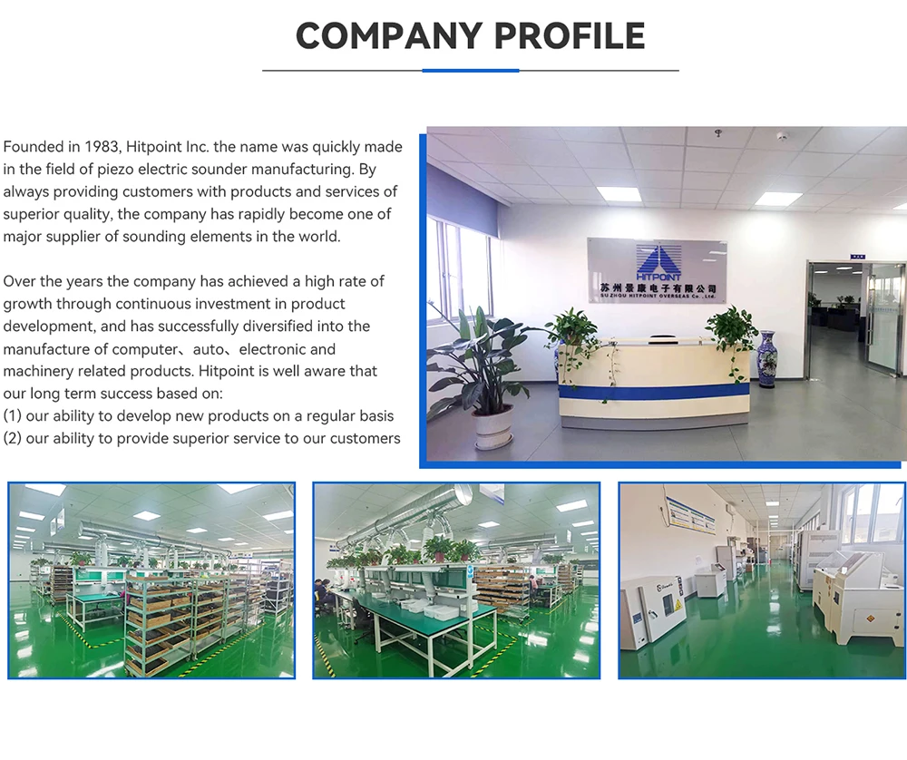 HITPOINT Self Drive Alarm Buzzers Sirens PIN TYPE 30*16 PK-27H35P-24VQ ...