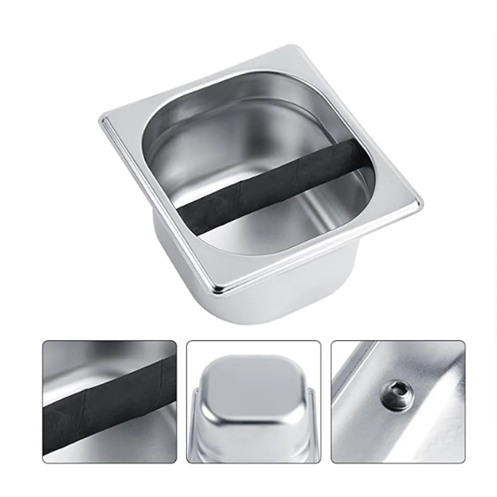 Coffee Knock Box Espresso Knock Box Design Stainless Steel Coffee ...