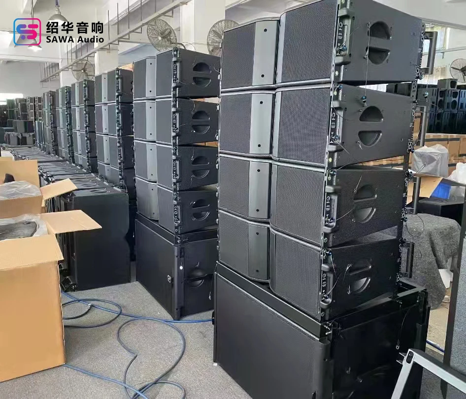 K10 Dual 10 Inch Powered Passive Line Array Speakers Sound System Professional Audio - Buy Line ...