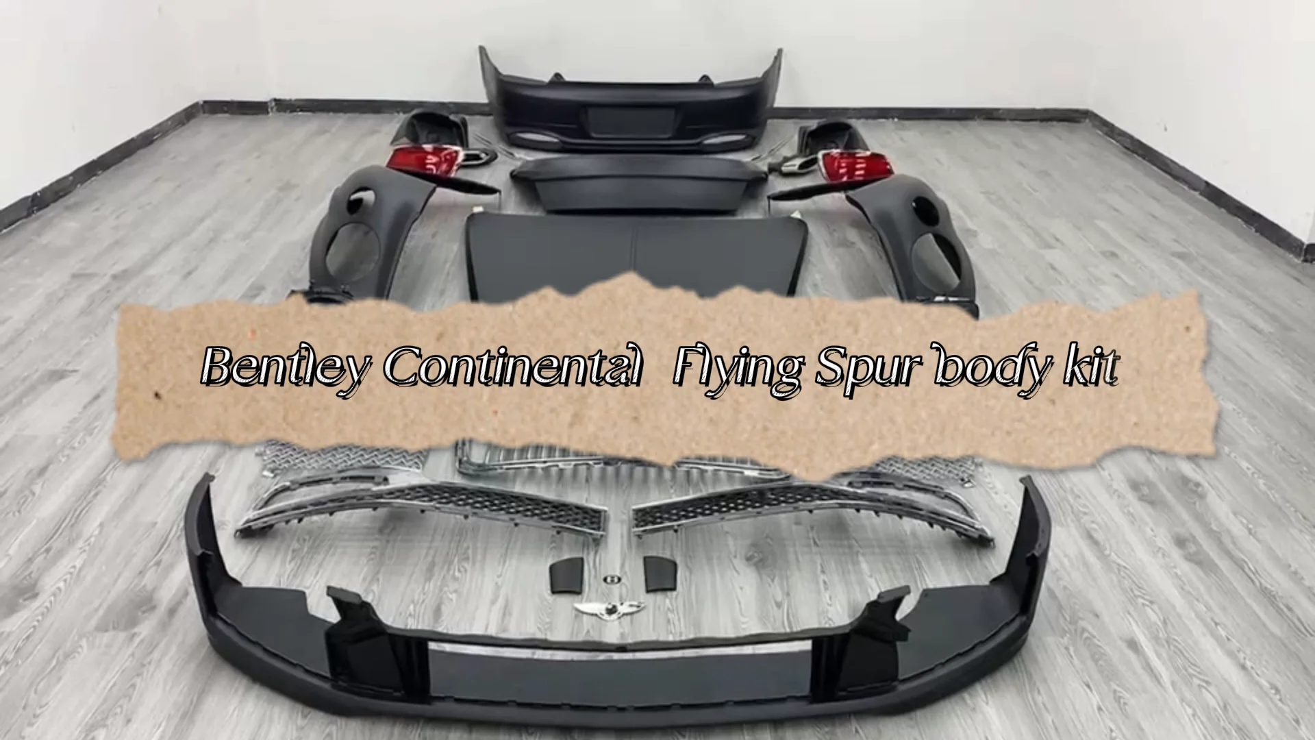 Body Kit Front Bumper Rear Bumper Fender For 2020-2022 Bentley Flying ...