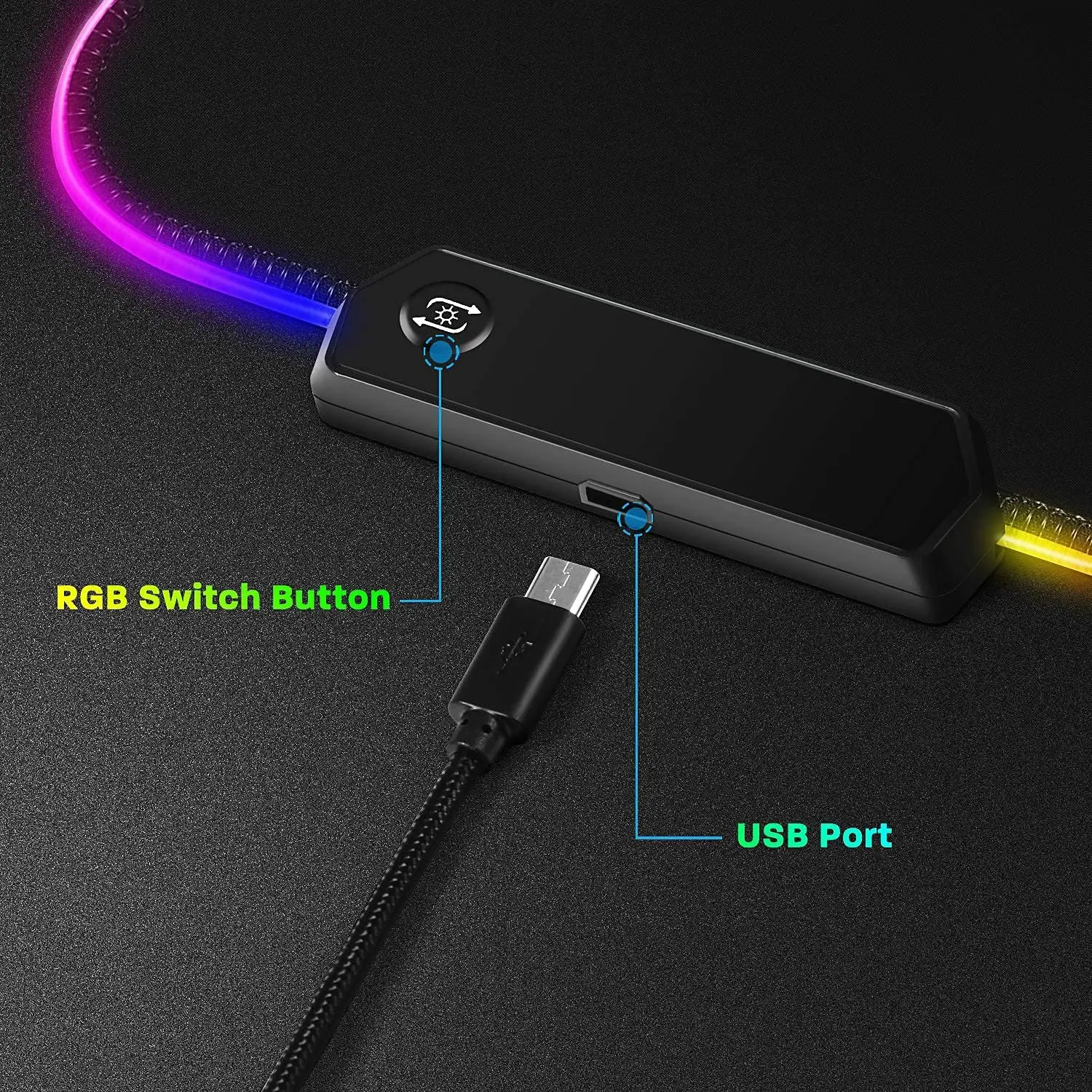 Custom RGB Mouse Pad - LED Gaming Mouse Mat Manufacturer