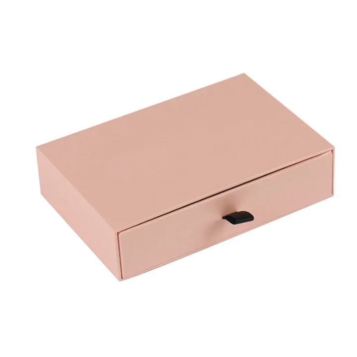 Customizable Color Drawer Box With Ribbon Sweet Packaging Box For Girls ...