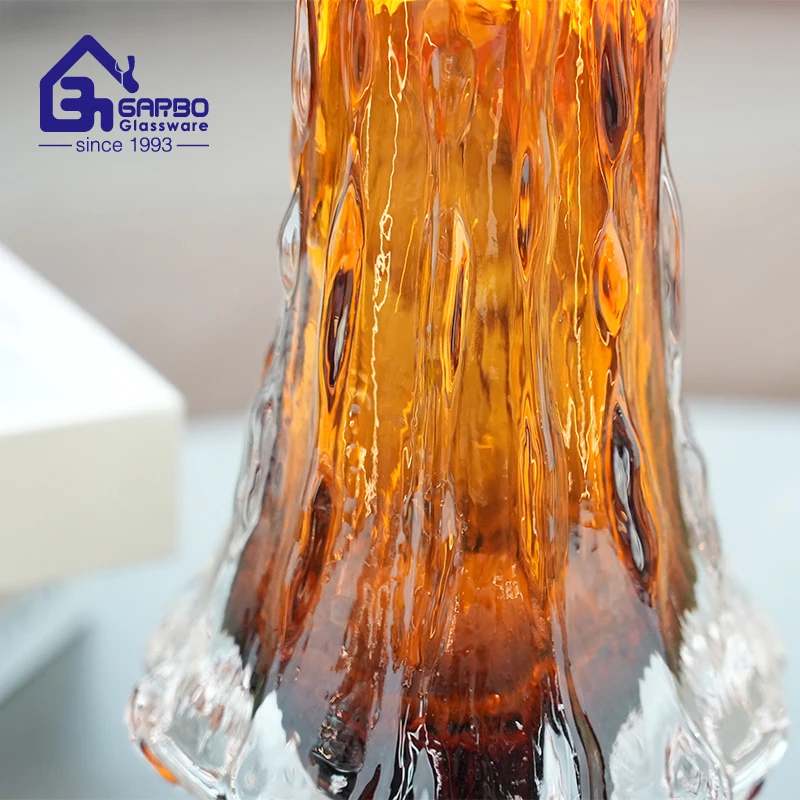 New Modern Luxury Decorative Fancy Glass Vase Handmade Colored Glaze ...