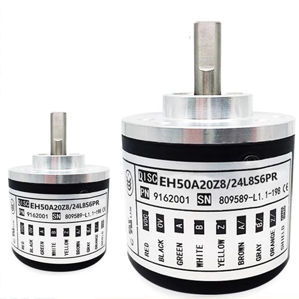 Eltra-50mm Incremental Rotary Encoder 20ppr 8mm Shaft Ip54 8-24v Line ...