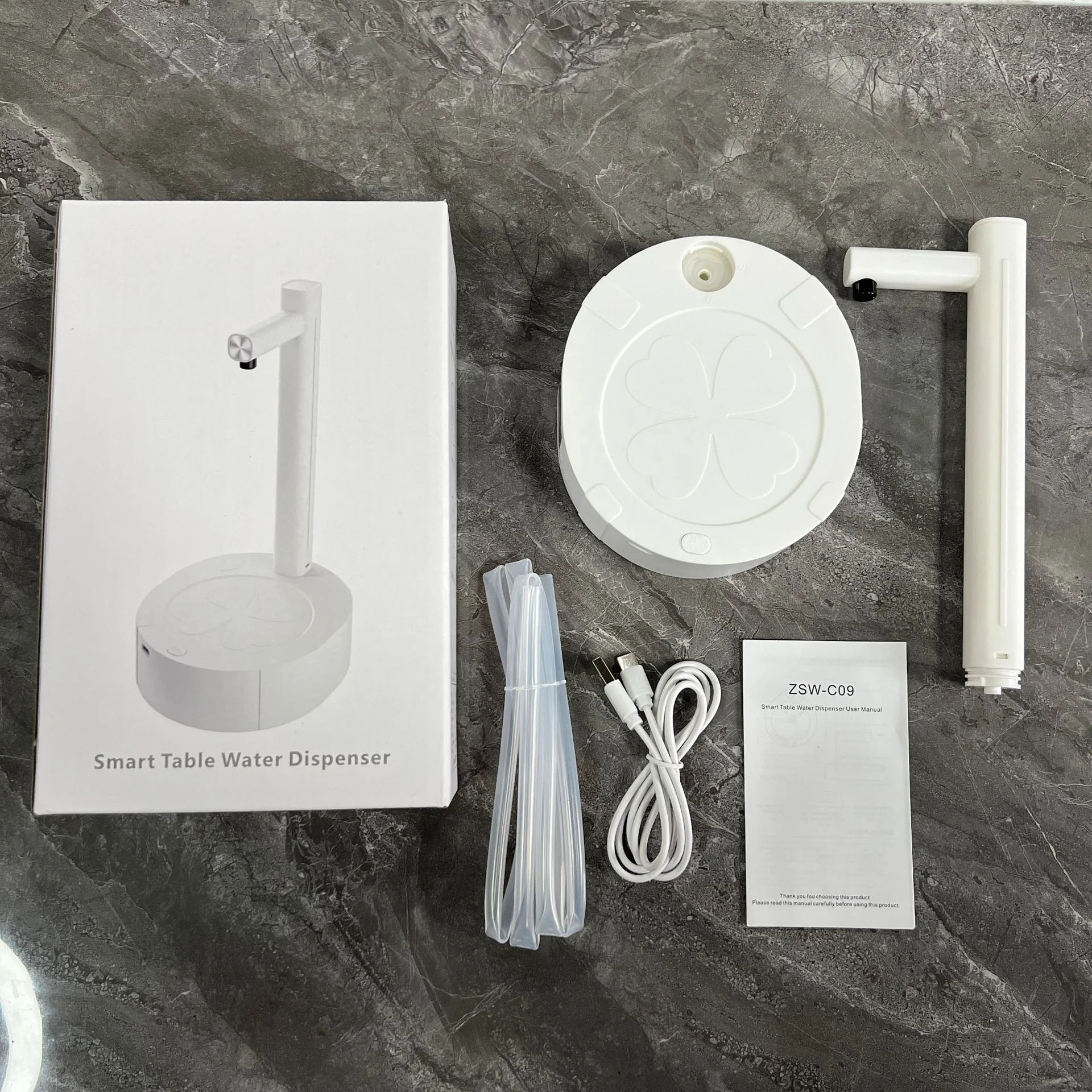 2023 Smart Table Automatic Drinking Dispenser Portable Electric Usb ...