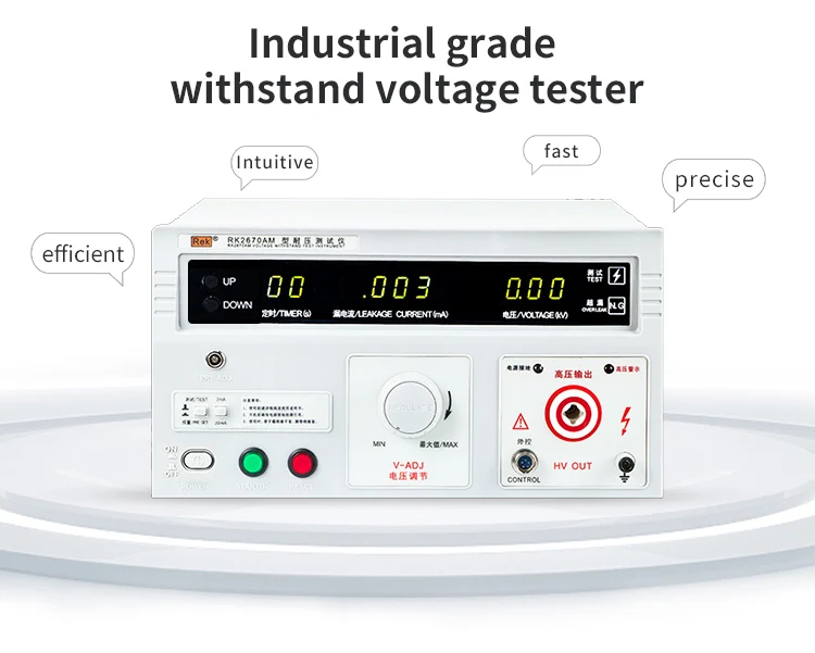 Cheap Price Safety Test Instruments 5kv 2ma 20ma Withstanding Voltage ...