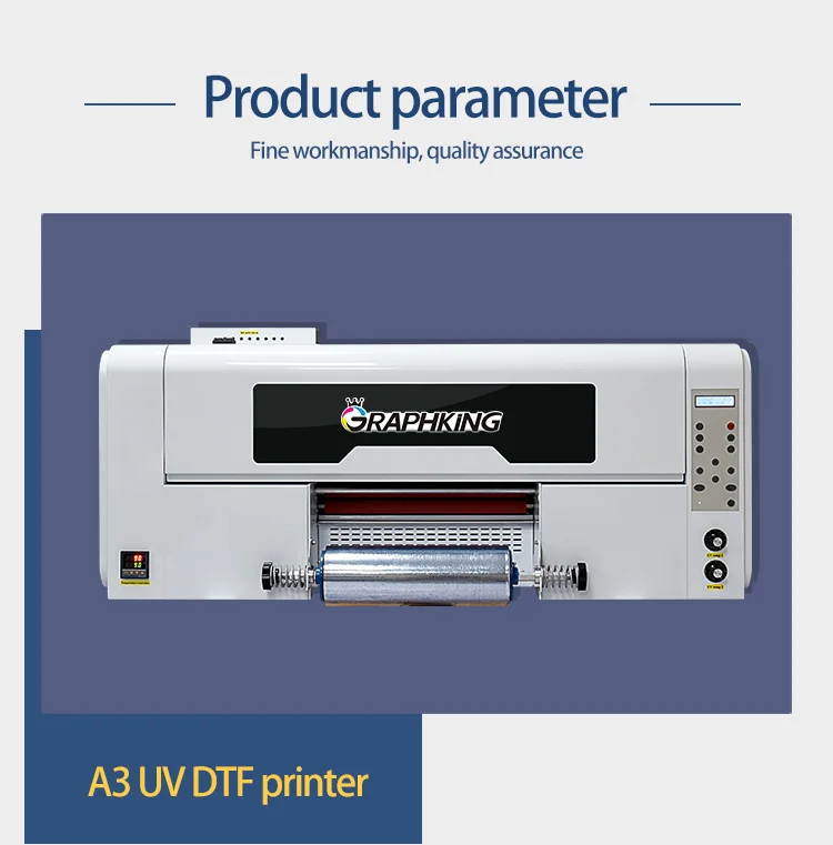 2023 New A3 Uv Dtf Sticker Printer Direct To Ab Film With Lamination ...