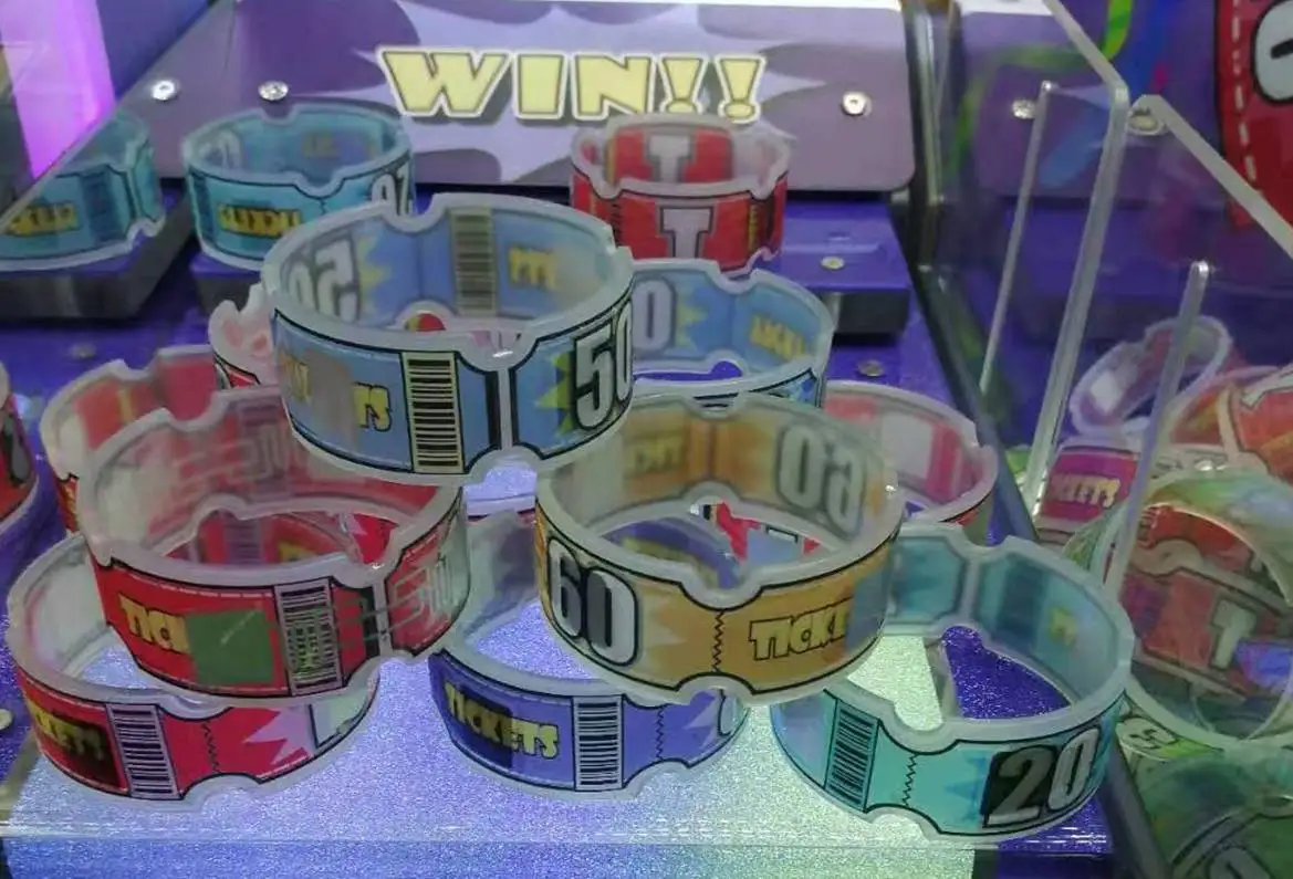 Lottery Carnival Ticket Claw Crane Redemption Game Machine