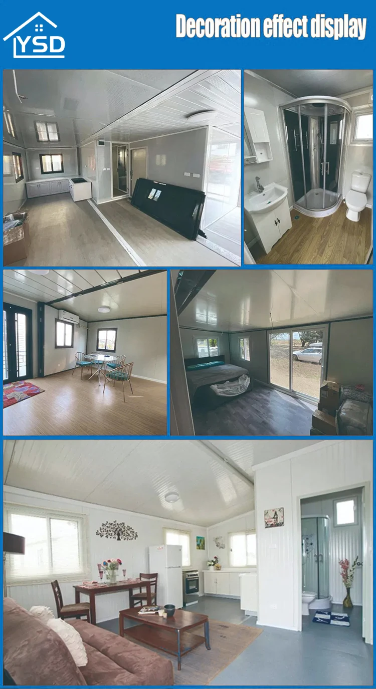 20ft 40ft Expandable Container House Mobile Home 2 Bedroom Portable ...