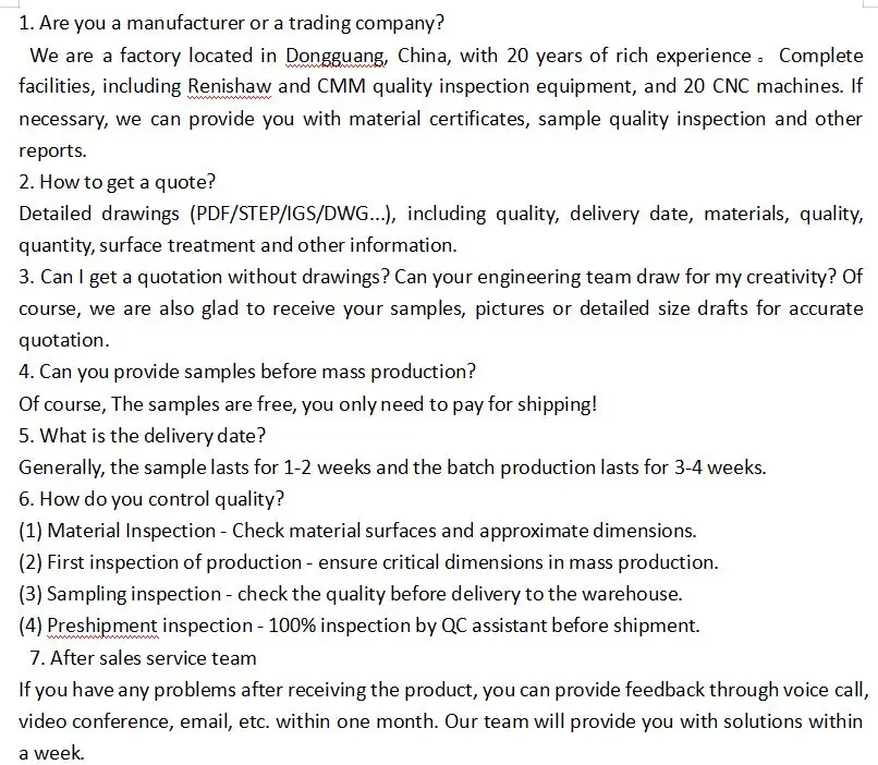 OEM Custom Prototype Manufacturing Service CNC Precision Machine Machining Part Engraving Metal ...