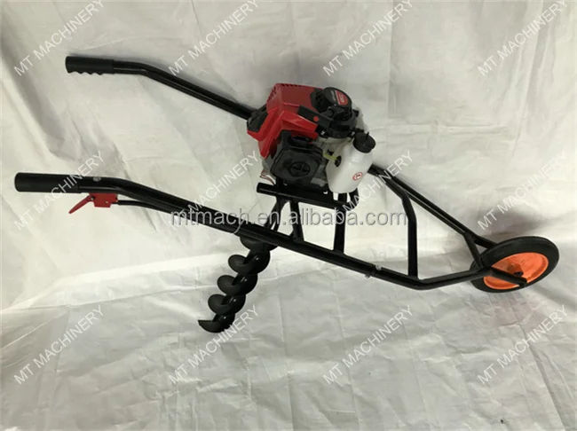 Professional Gardener Tool - Earth Auger with 63CC Gasoline Power