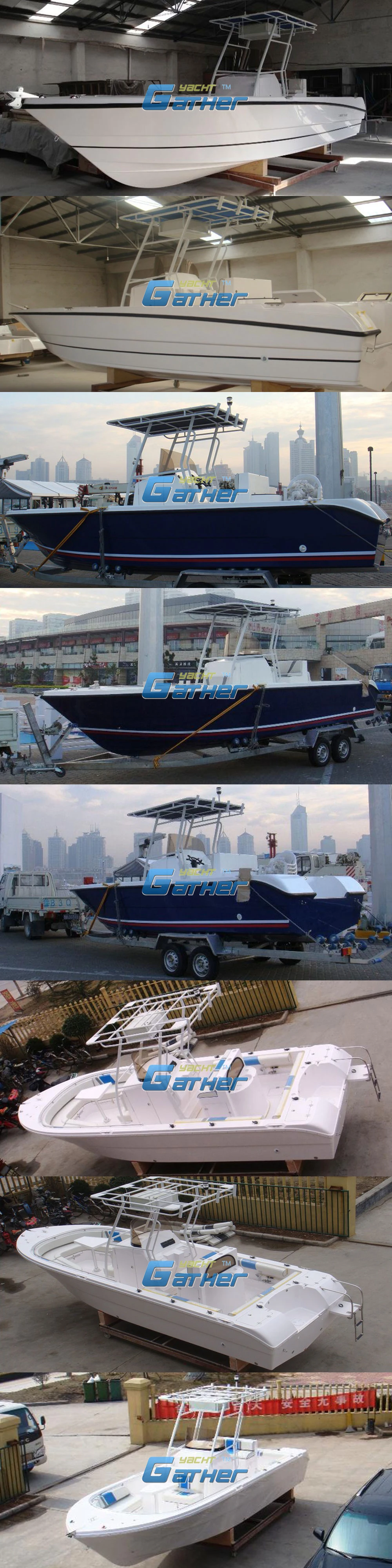 28ft Fiberglass Fishing Boat Hot Sale 8.5m Fiberglass Boat Yachts ...