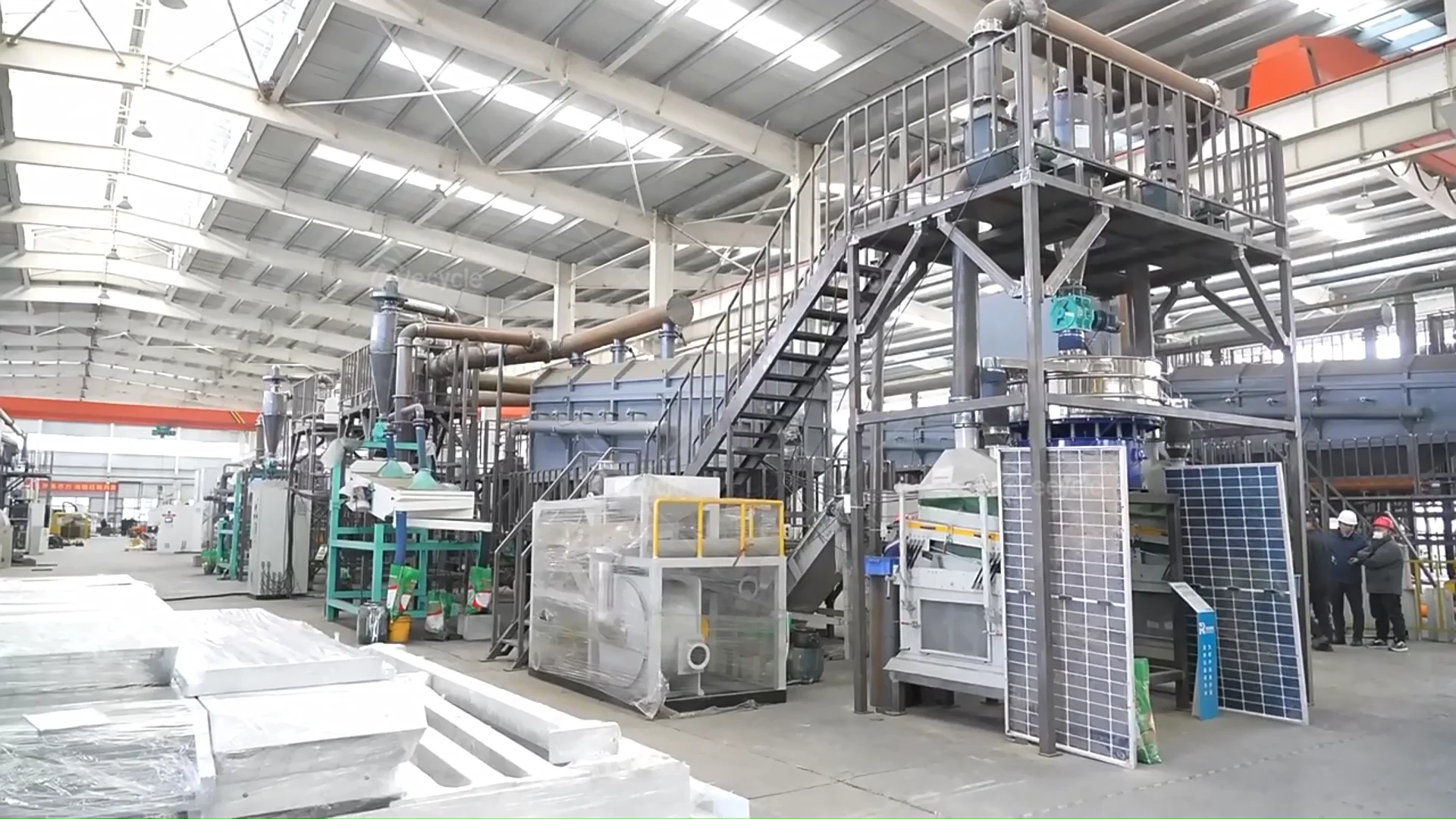 Fully Automated Lithium Ion Li Ion Battery Recycling Plant Waste ...
