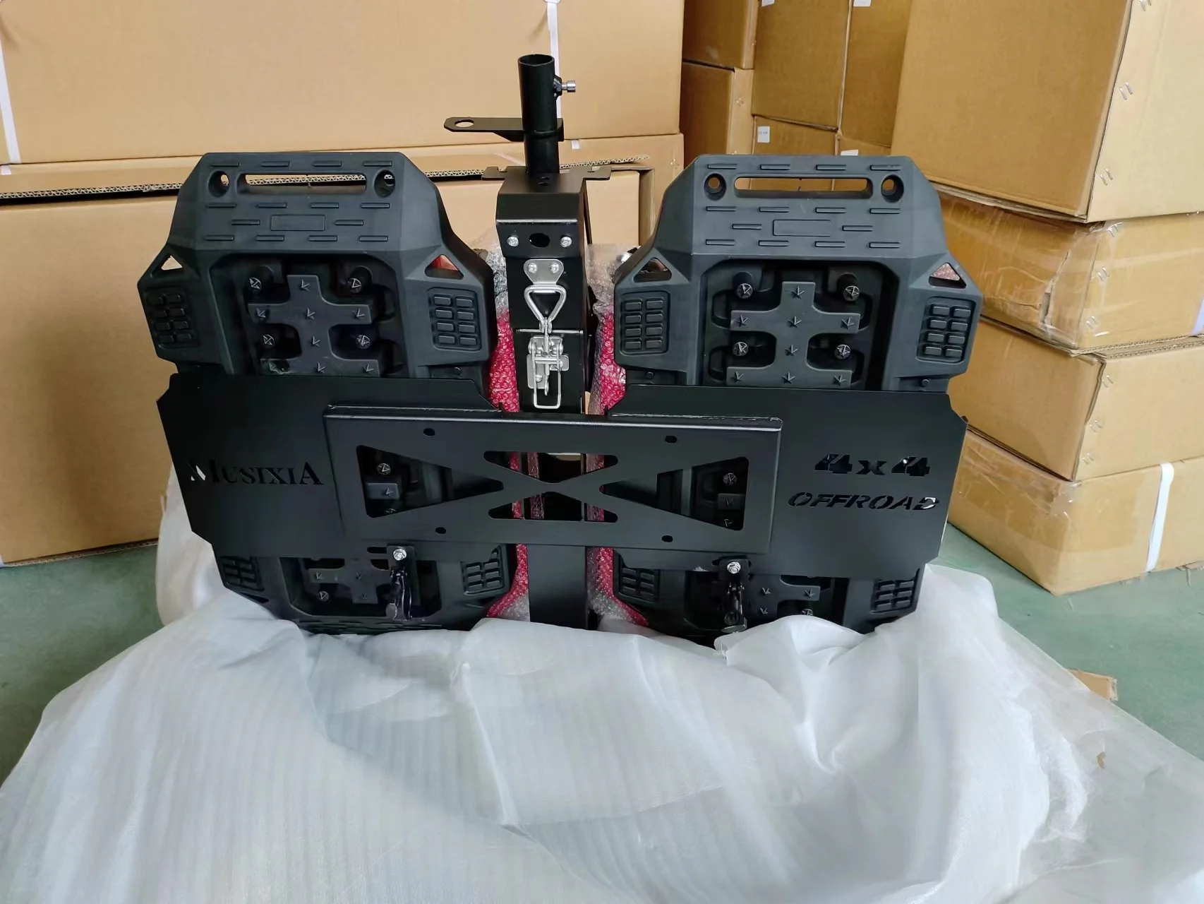 Fixed Spare Tire Rack Tailgate Integrated Jeep Wrangler Jk Jl Spare ...