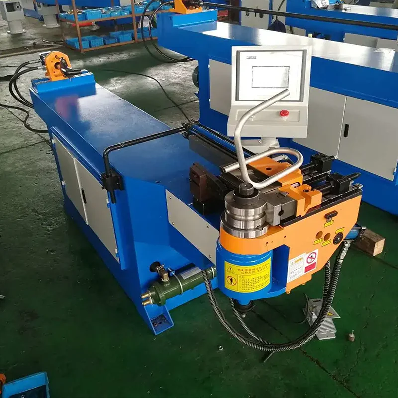 WEIYA CNC Semi-auto Steel Alloy Metal Pipe Bending Machine Hydraulic ...