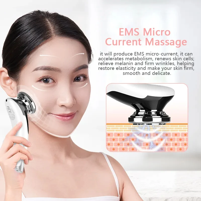 Hot Sale Beauty Instrument Face Import Instrument Ems Micro Current ...