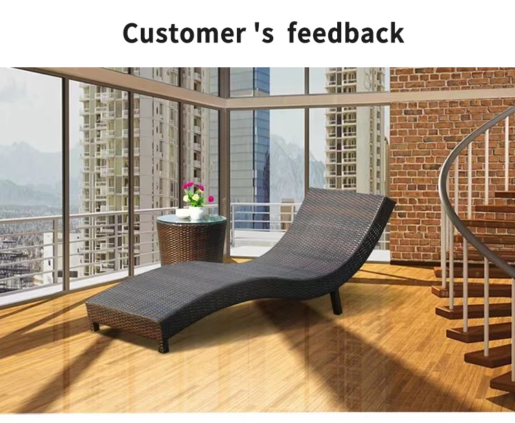 Outdoor Lounge Swimming Pool Cane Beach Hotel Garden Sun Lounger ...