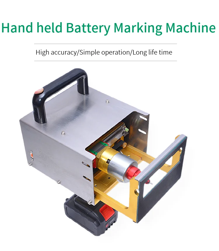 Hand-held Lithium Battery Metal Marking Machine Is Suitable For ...