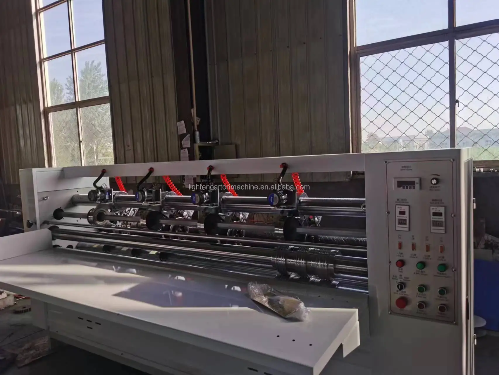 Semi Automatic Corrugated Thin Blade Slitter Scorer