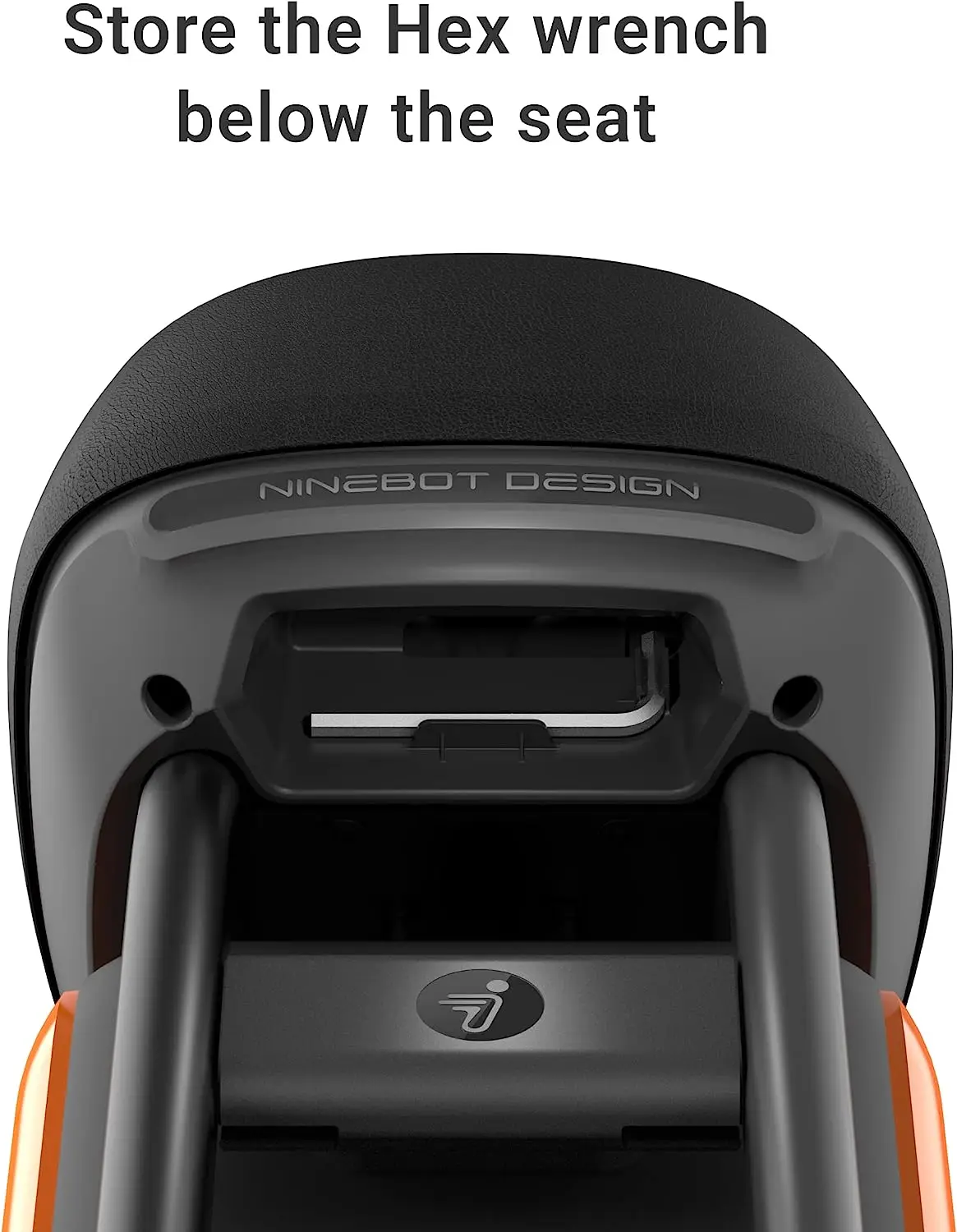 Original Segway Max G2 Scooter Saddle Seat with 10L Storage Case for ...