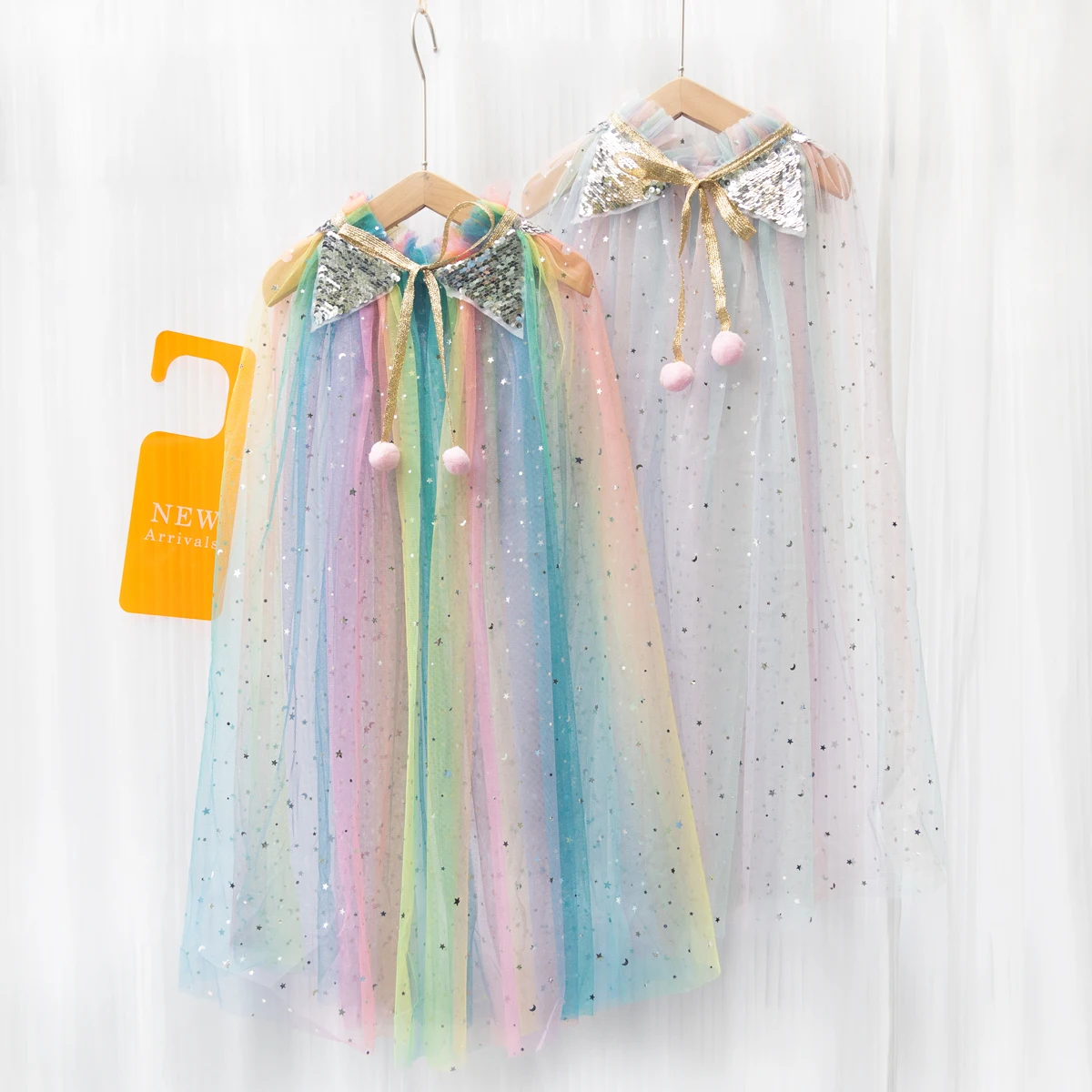 Boutique Kids Cape Summer Girls Kids Dress up Capes Children's Shawl ...