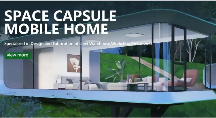Hotel Space Capsule Latest Design Aluminum-shell Mobile Capsule Homes ...