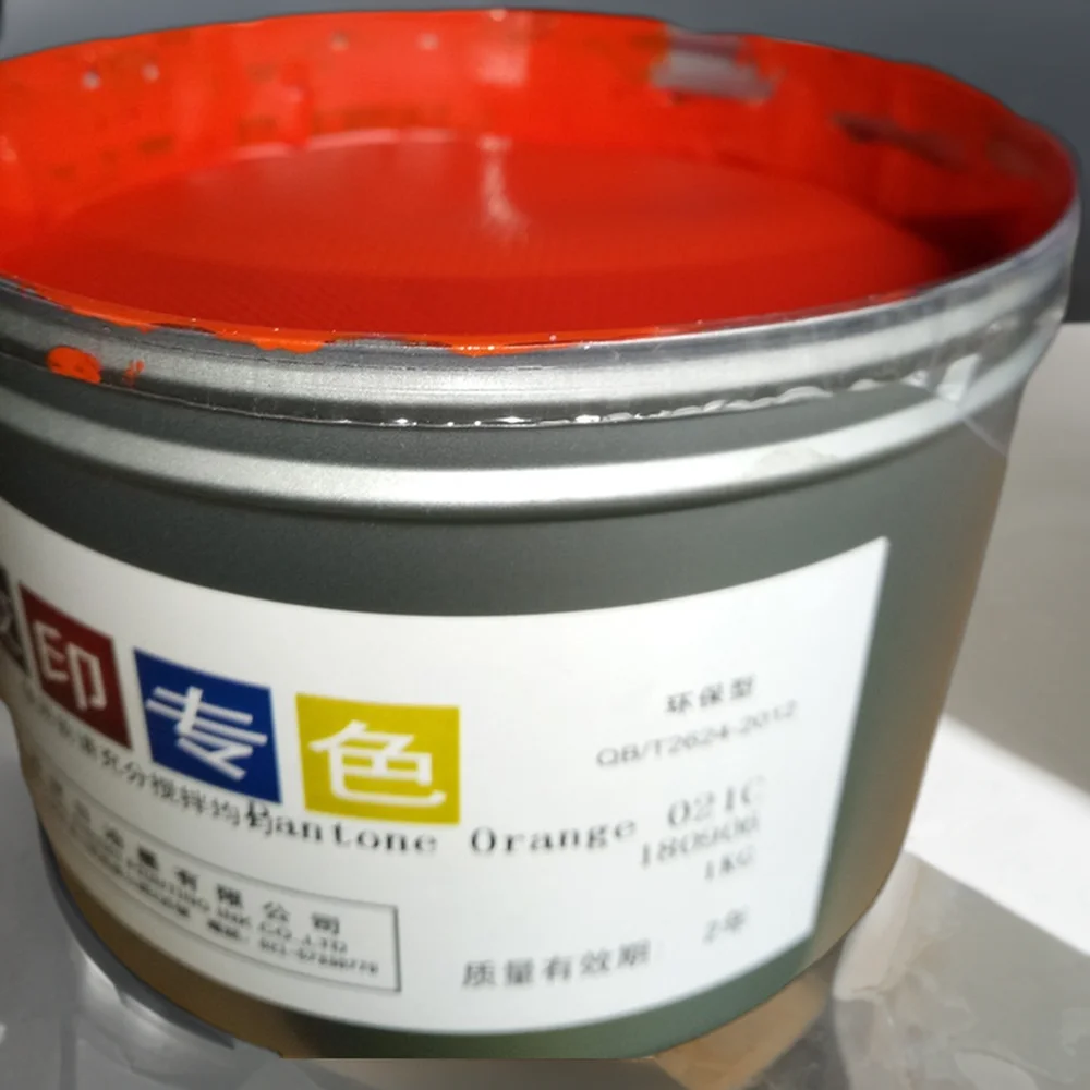 High Quality Pantone Color Orange 021C Ink for Printing