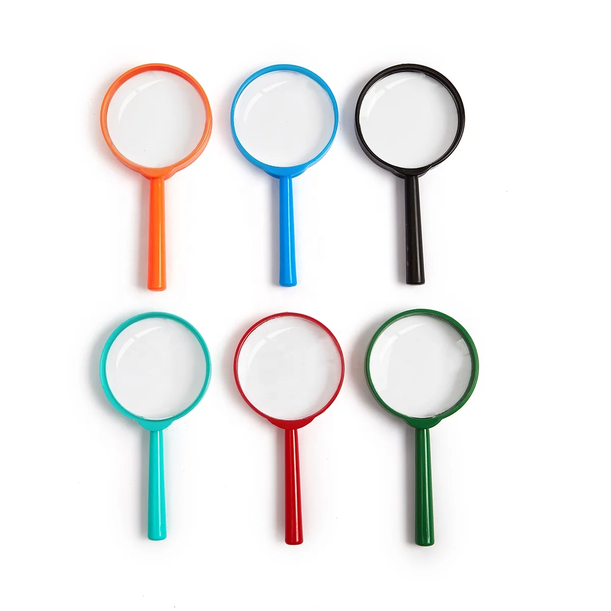 Promotional Hand Held Colorful Toy Magnifier Portable Mini Acrylic Lens ...