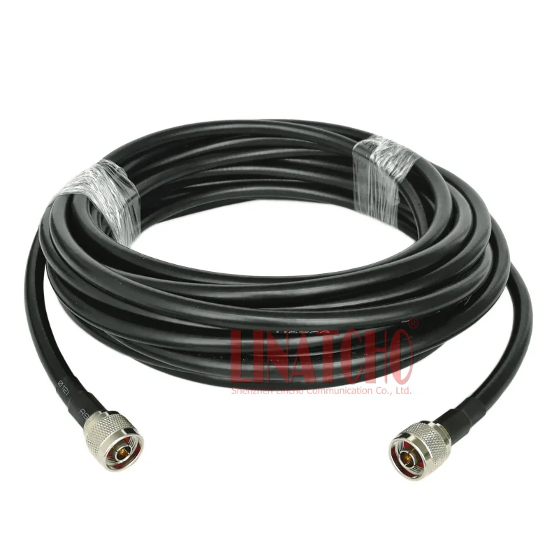 10 미터 RF 50Ohm 더블 커넥터 N 남성 N 남성 RG213 RG8 SYV-50-7 동축 케이블| Alibaba.com