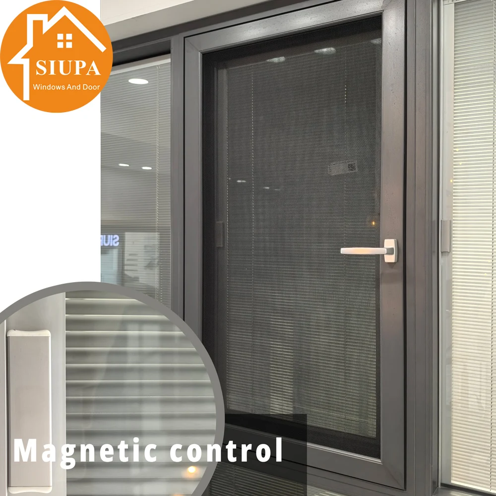 Aluminium Windows With Screen Casement Window With Top Aluminum ...