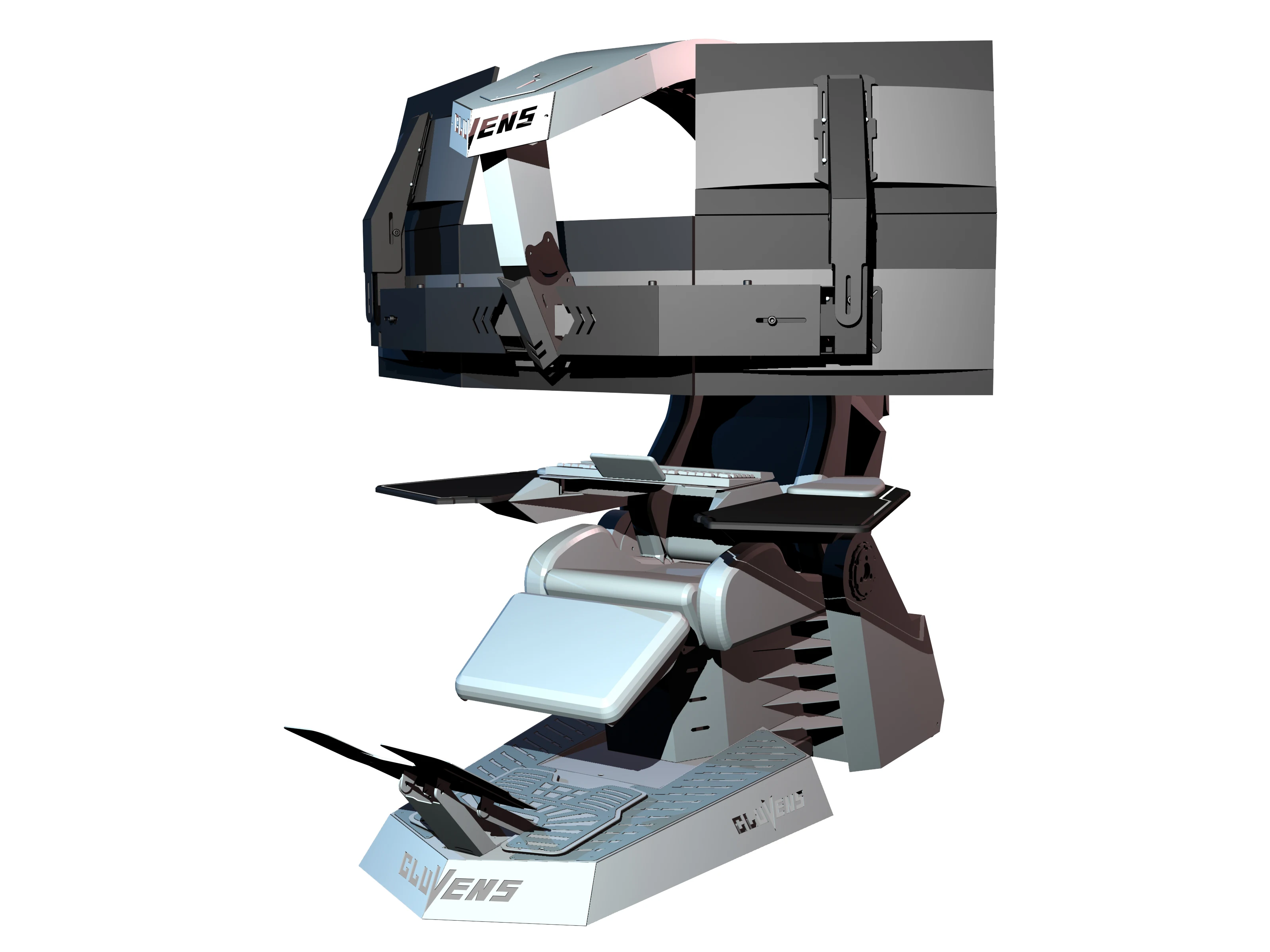 IMPERATOR WORKS CLUVENS UNICORN PC Gaming Chair - Massage & Zero Gravity