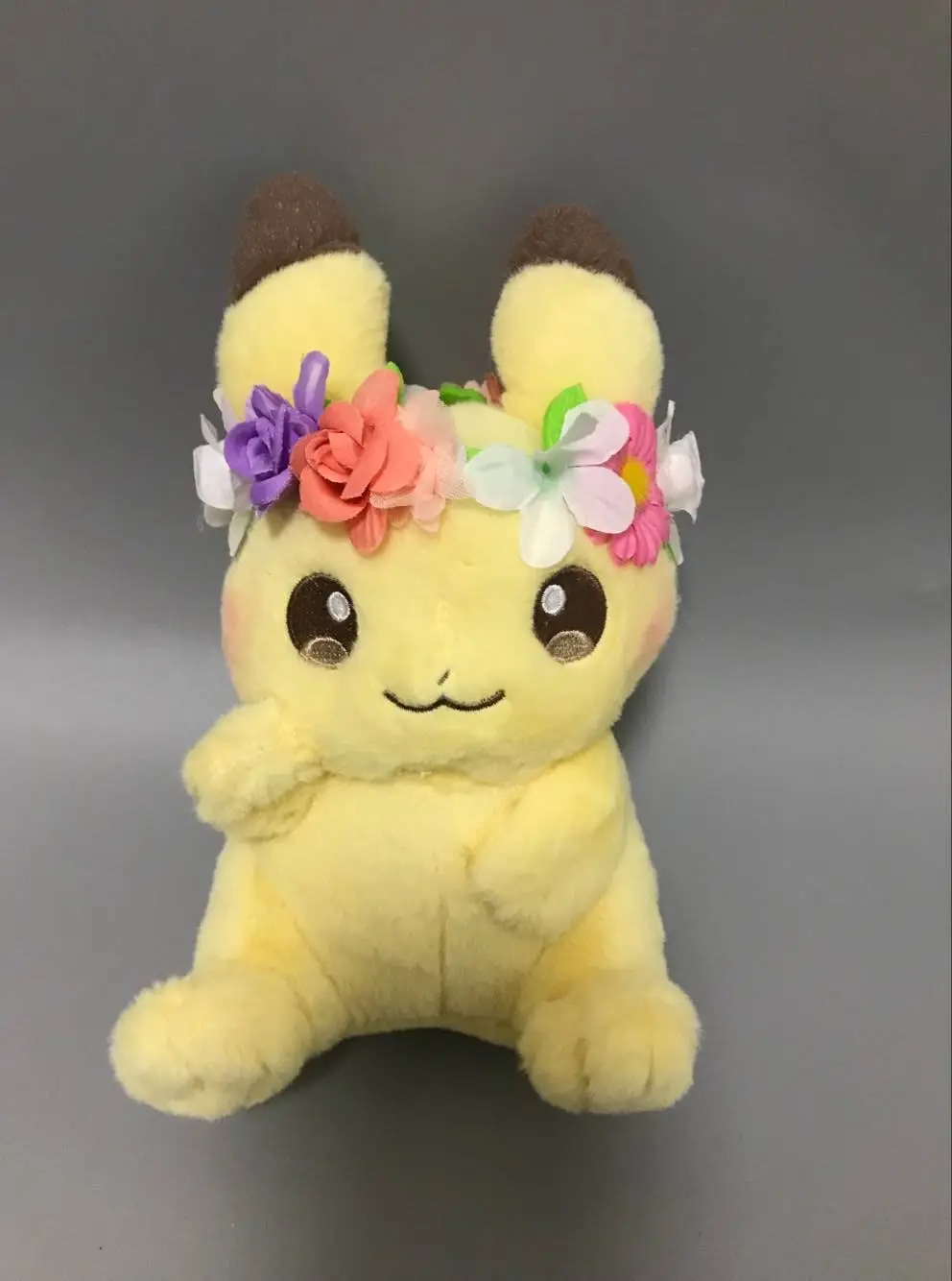 18cm Cartoon Anime Pokemoned Eevee Plush Cosplay Spring Wreath Eevee ...