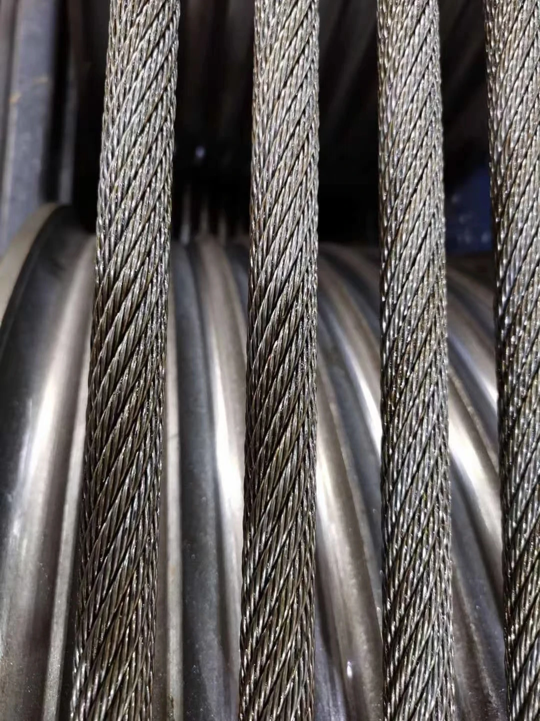 35x7 19x7 Non- Rotating Wire Rope 10mm 12mm Ungalvanized Galvanized ...