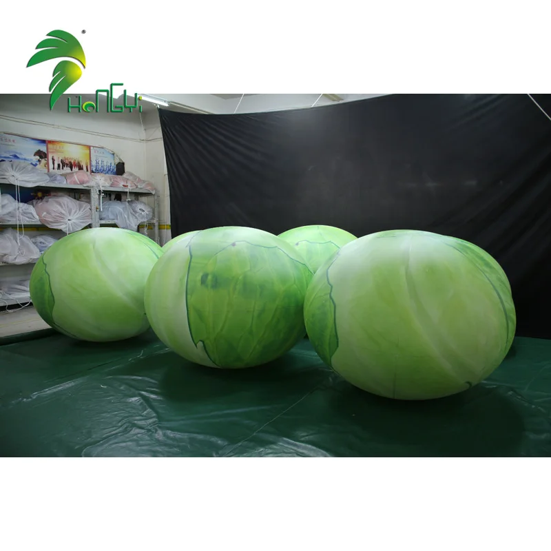 Custom Inflatable Shape in Cabbage - Durable & Waterproof