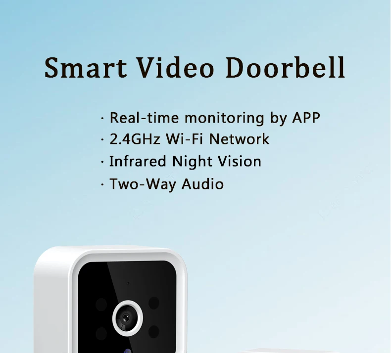 Home Video Smart Tuya Wifi Doorbell With Camera Intercom Wireless Ring ...