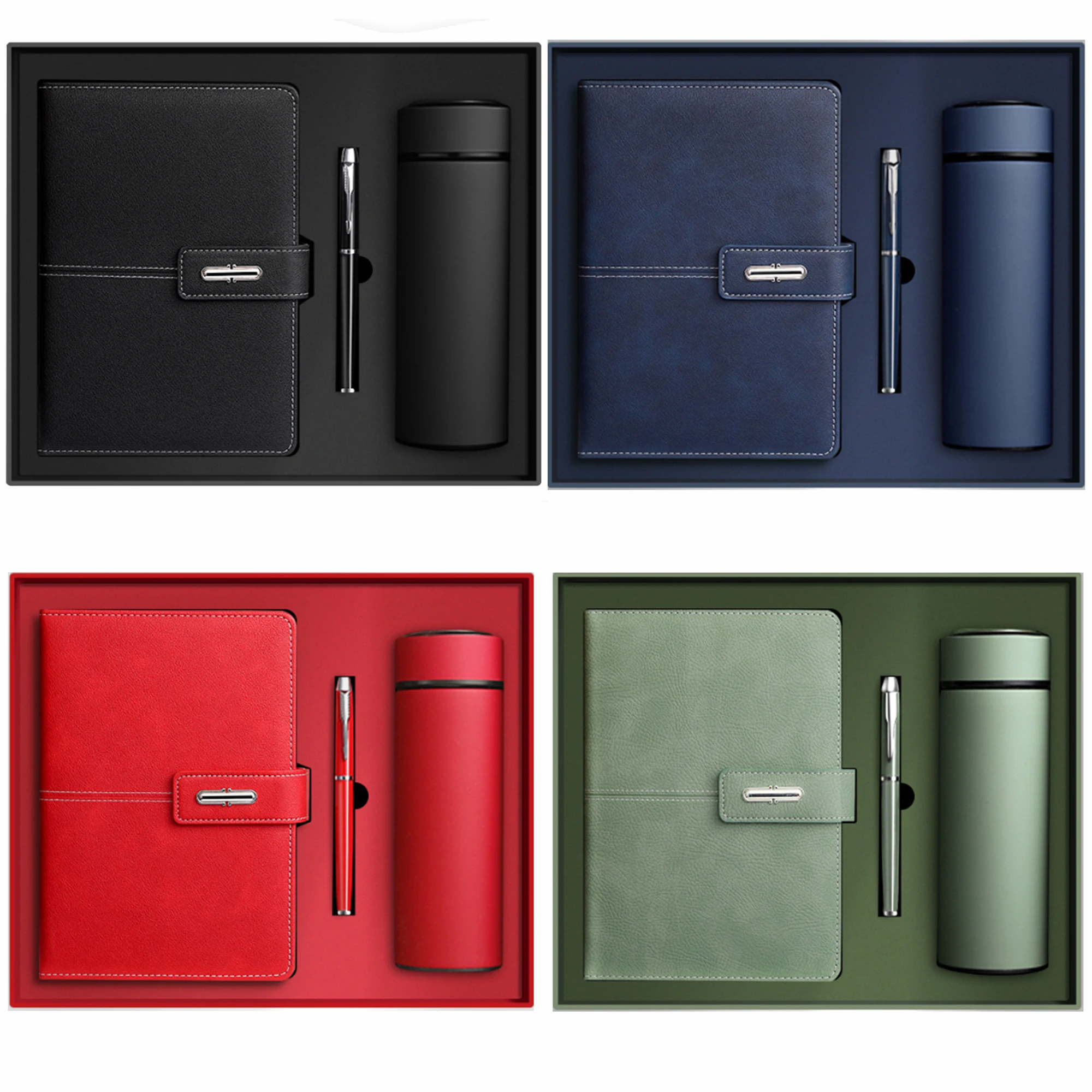 Custom Executive Gift Sets: A5 Notebooks & Pen for Office Employees ...