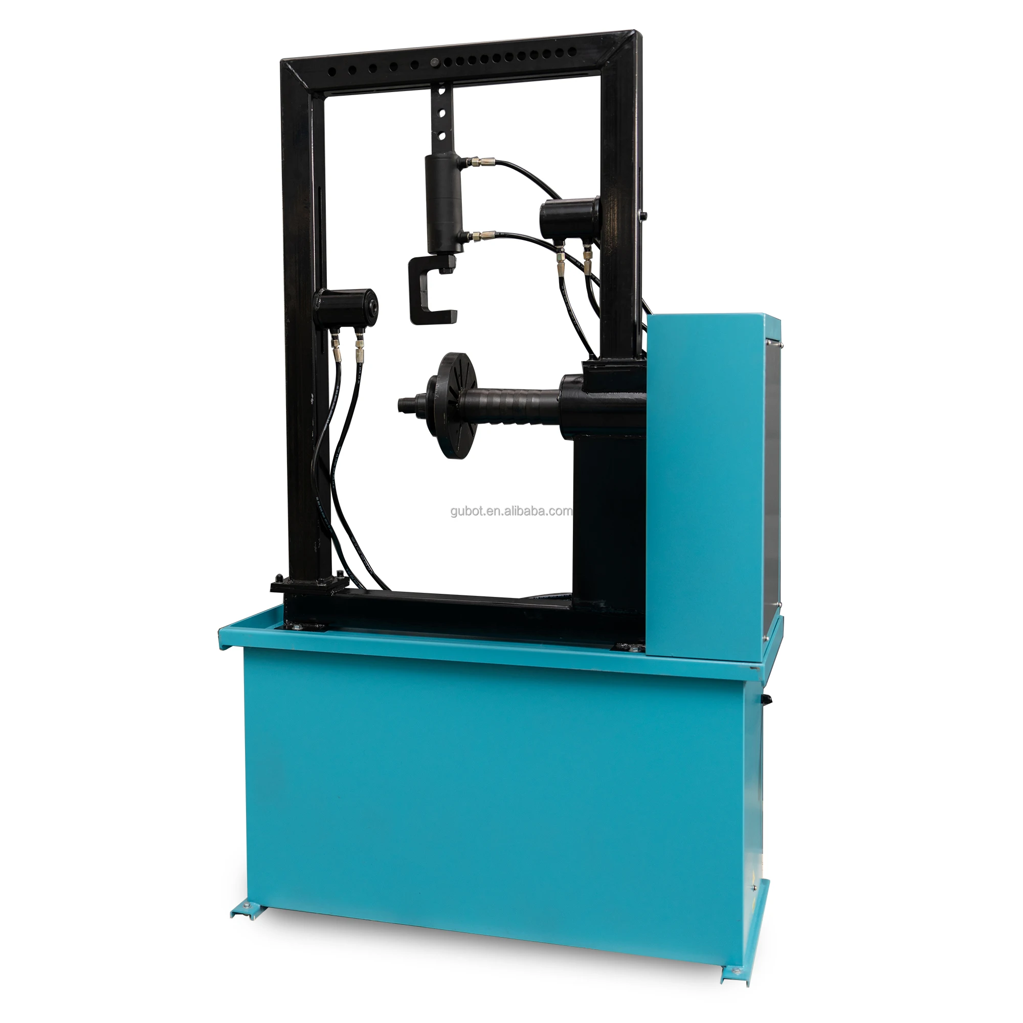 CE Certified Automatic Wheel Rim Repair Machine & Straightener for 12 ...