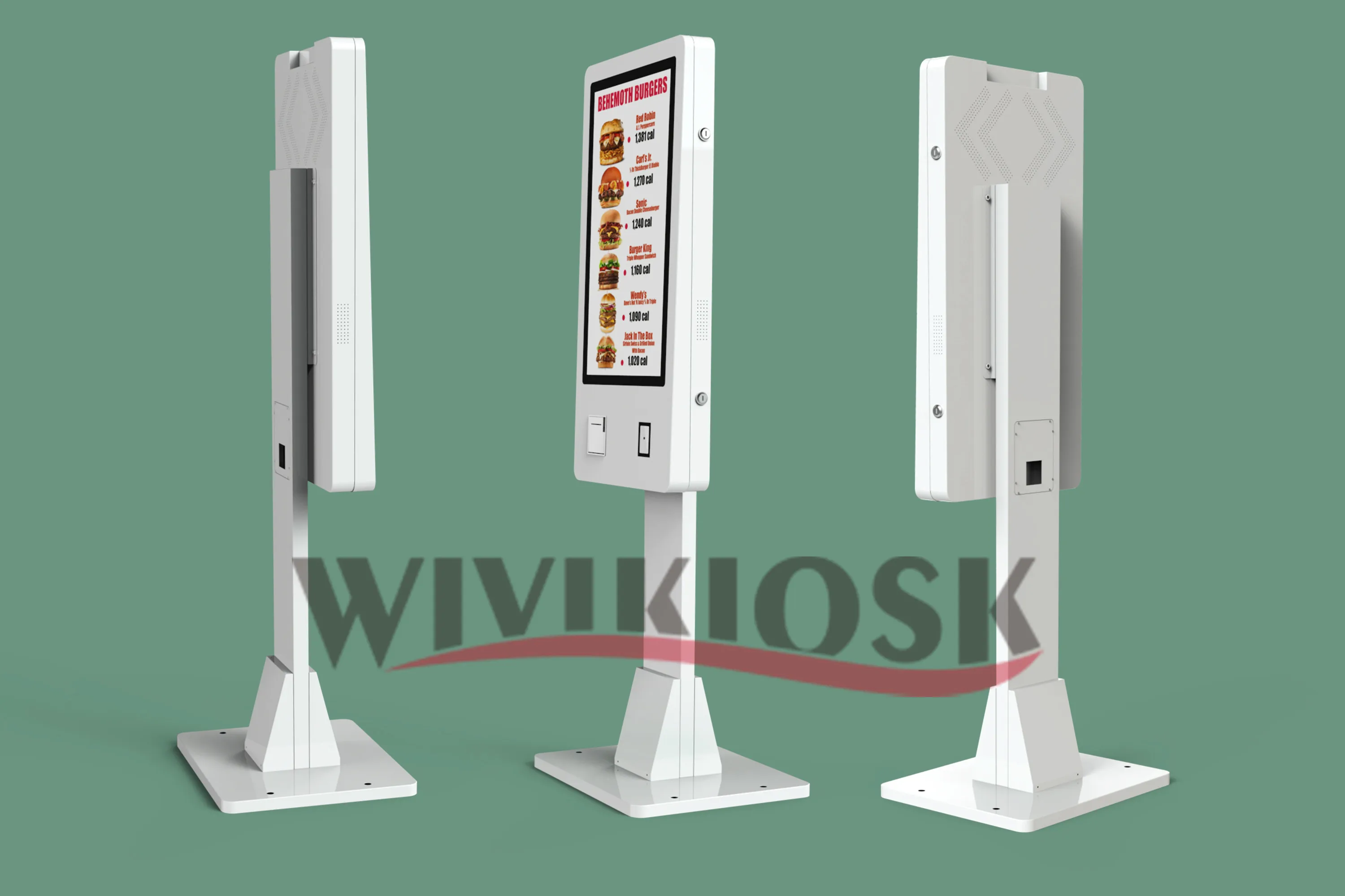 Mc Donalds Burger King Fastfoodkiosks Self-Ordering Kiosk