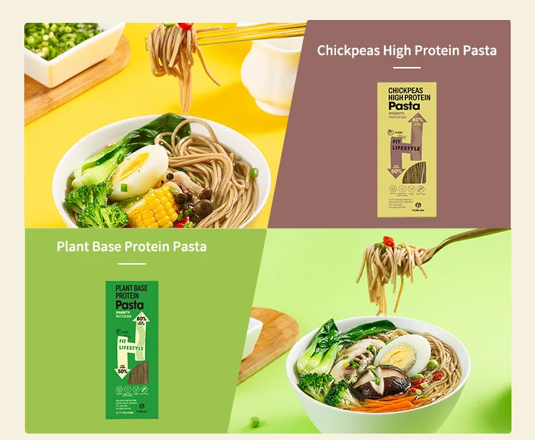 Low Sodium Healthy Feto Food High Protein Chickpeas Pasta Plant Based ...