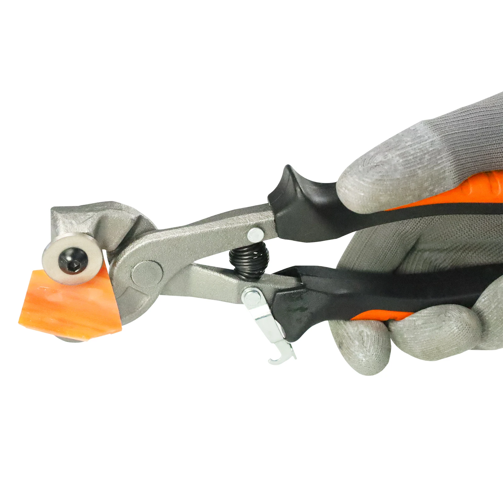 John Tools 8126A 2 Piece Glass Tile Nippers Set Heavy Duty Wheeled ...