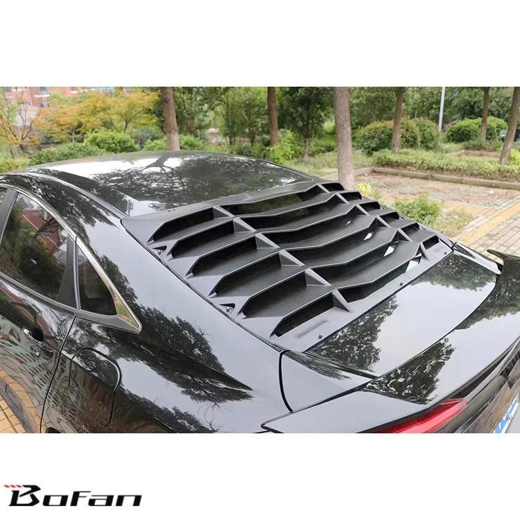 Modern Style Stainless Steel Car Bumper Rear Window Louver For Honda ...